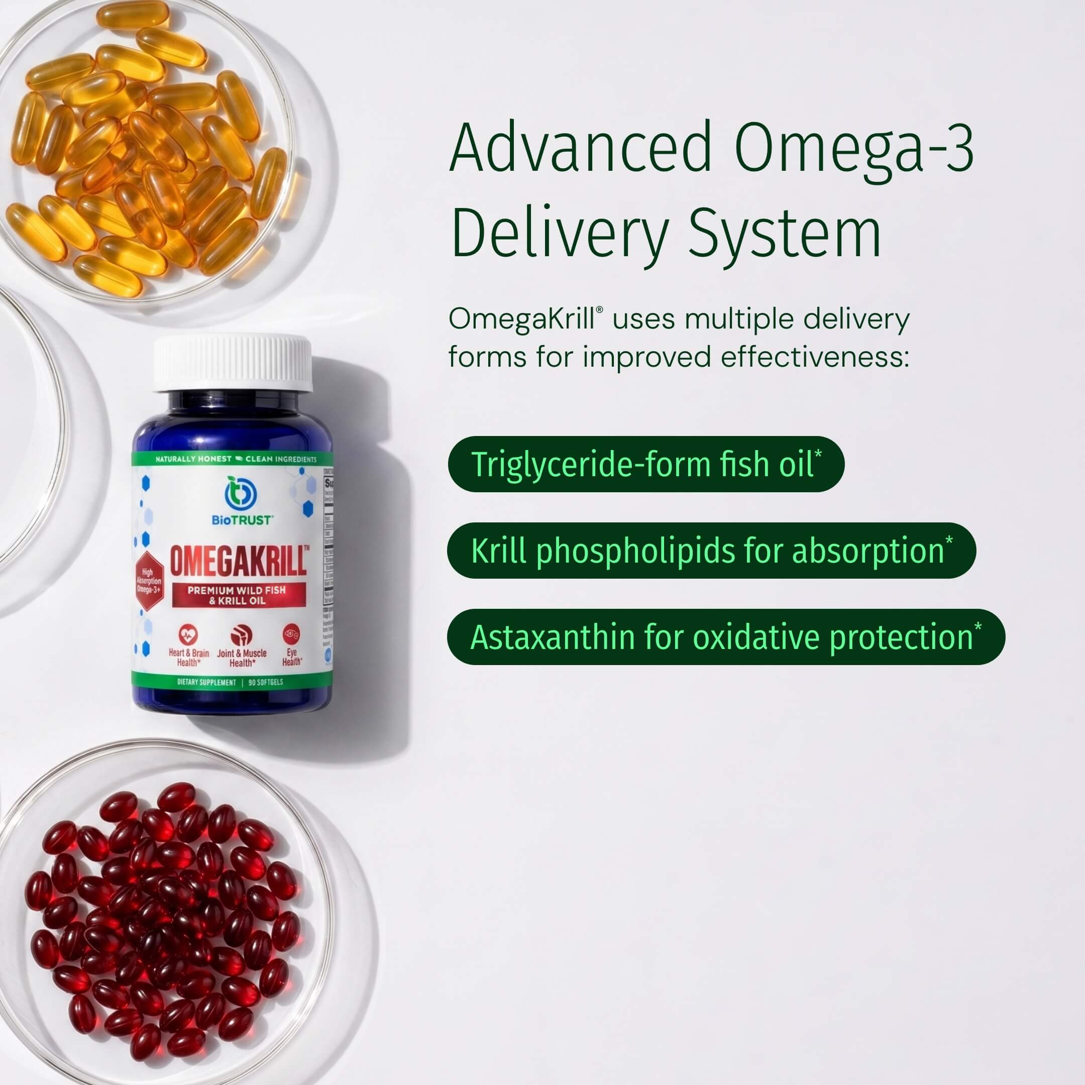 OmegaKrill™ — Pure & Potent Omega-3 Supplement | BioTRUST