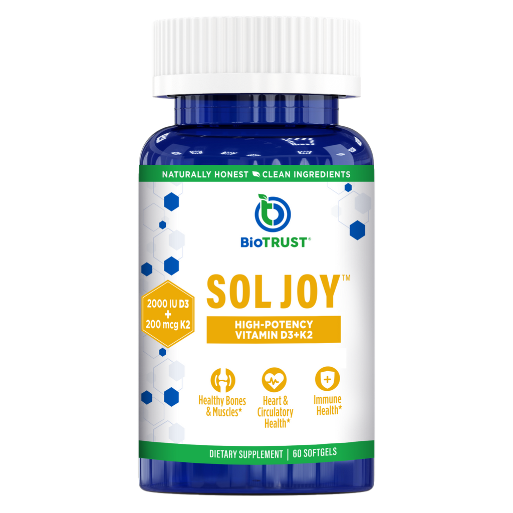 Sol Joy™ — High-Potency Vitamin D3 and K2 Supplement | BioTRUST