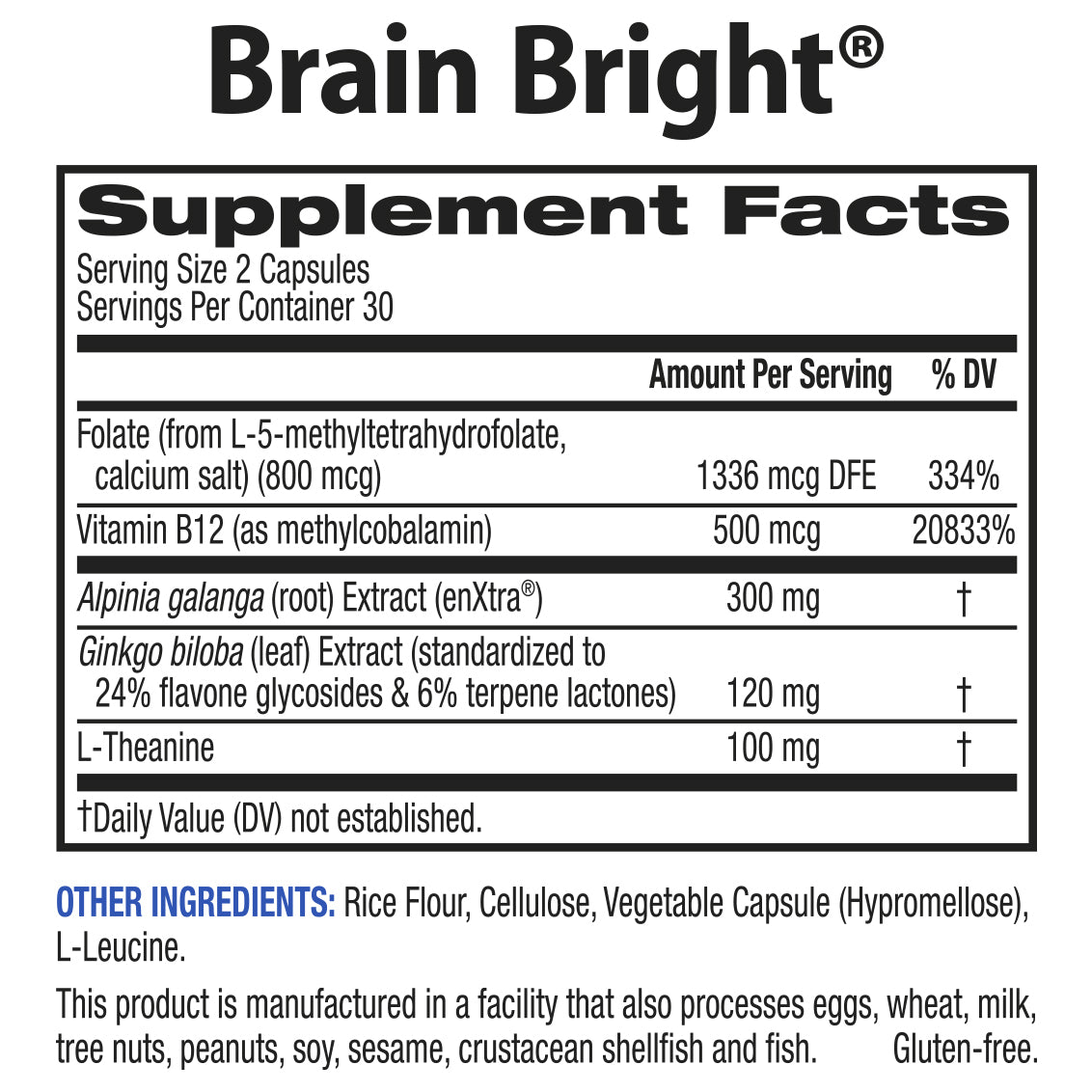 Brain Bright® — Brain Support Supplement | BioTRUST