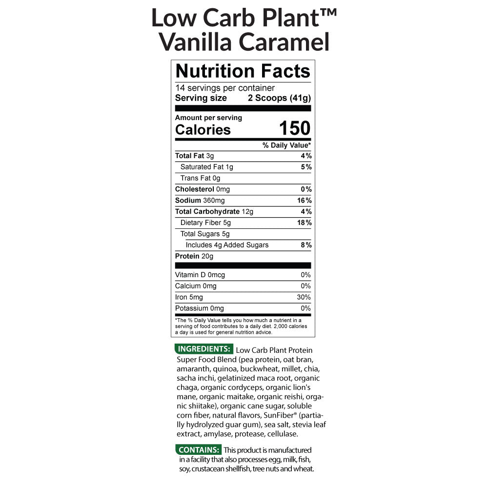 BioTRUST Low Carb Plant-Based Protein Powder