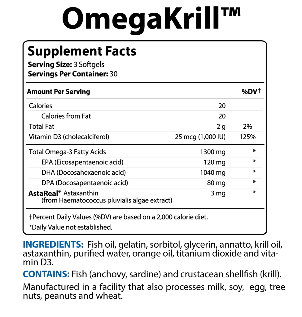 OmegaKrill™ — Pure & Potent Omega-3 Supplement | BioTRUST