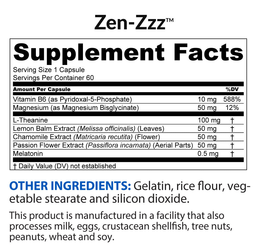 Zen-Zzz™ — Advanced Sleep Support Supplement | BioTRUST